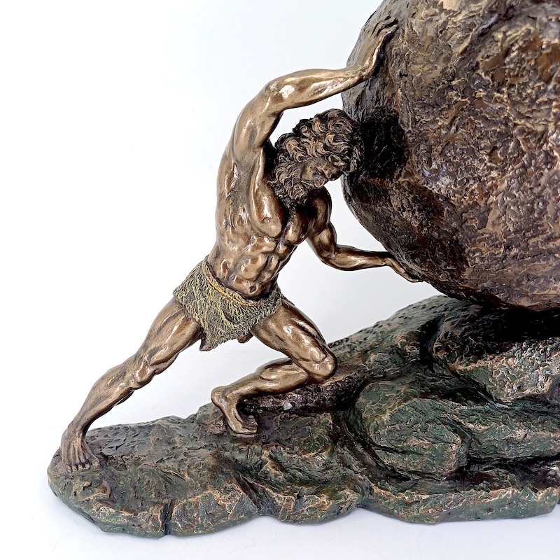Sisyphus Statue - Etsy