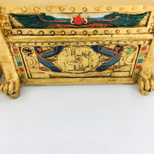 Throne of Princess Sitamun Jewelry Box | Ancient Egyptian Trinket Box ...
