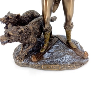 Skadi Statue | Norse Mythology Goddess | Altar | Pagan - Etsy