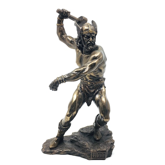 Thor Norse Mythology Statue Thor Symbols: Strength, Courage, And