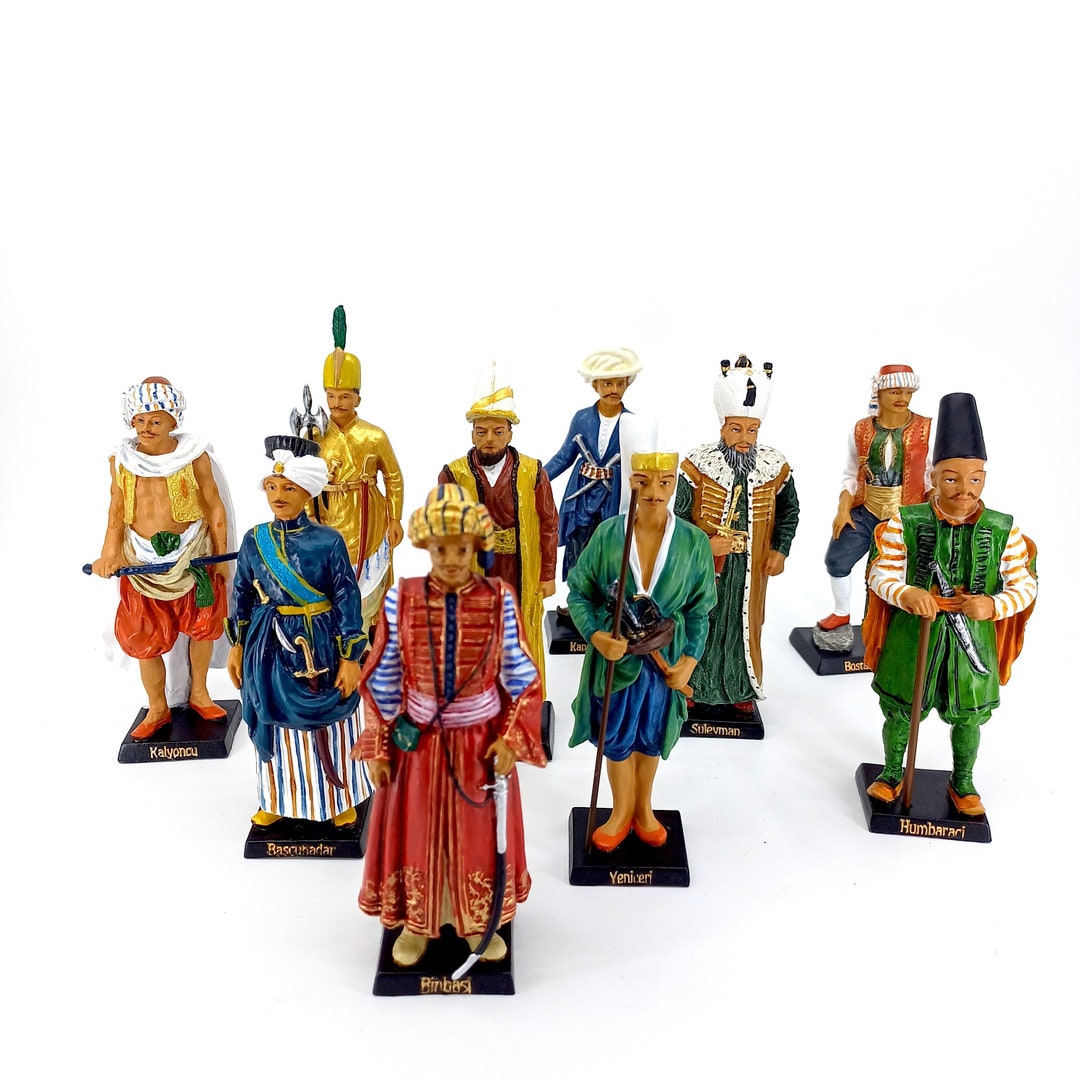 Ottoman Empire Lead Soldier Set (10 Pcs) – Handmade Military Figurines ...