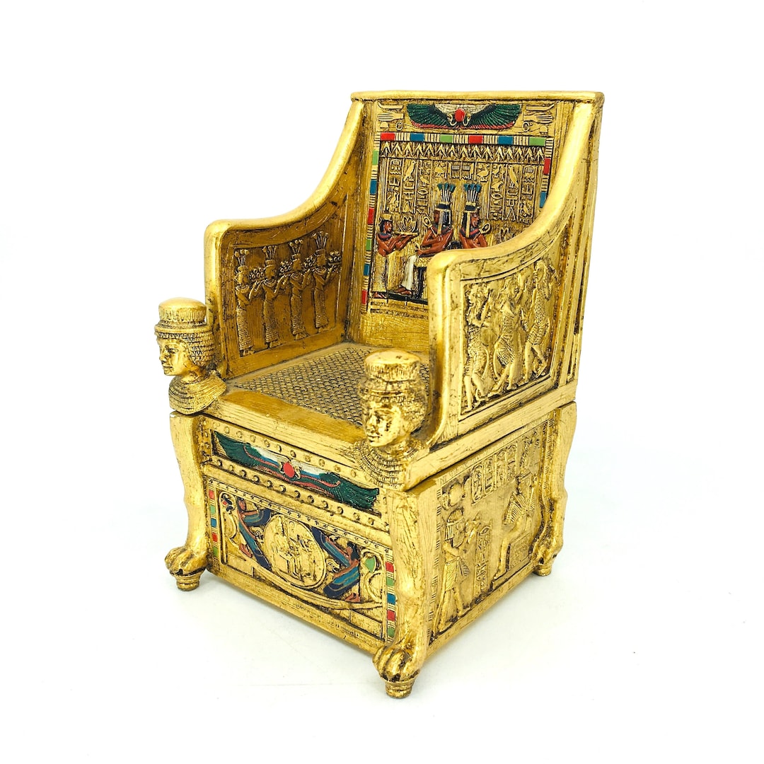 Throne of Princess Sitamun Jewelry Box Ancient Egyptian Decor ...