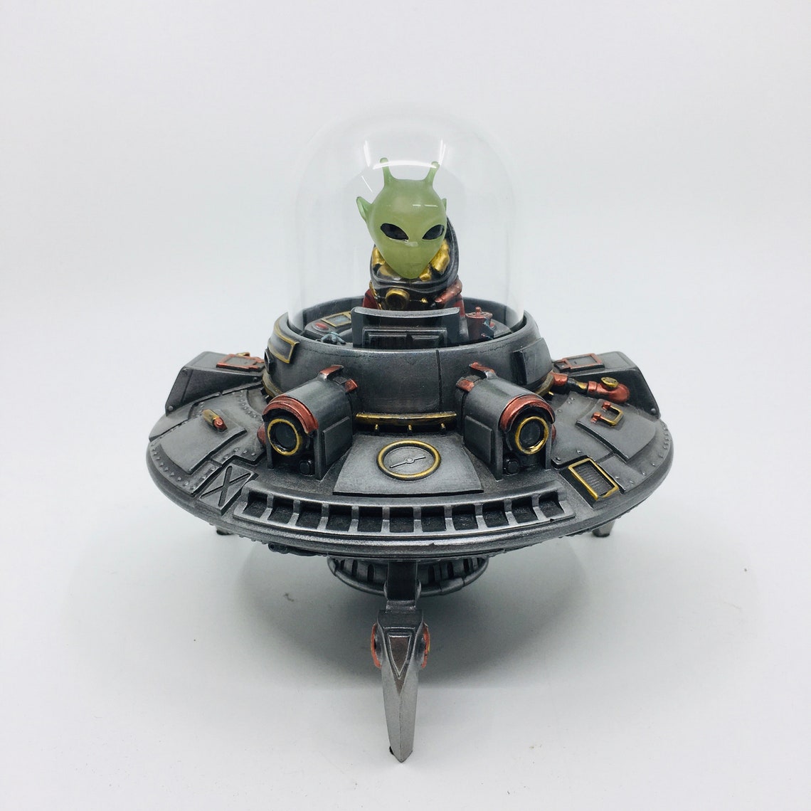 Alien & UFO Figurine - Etsy