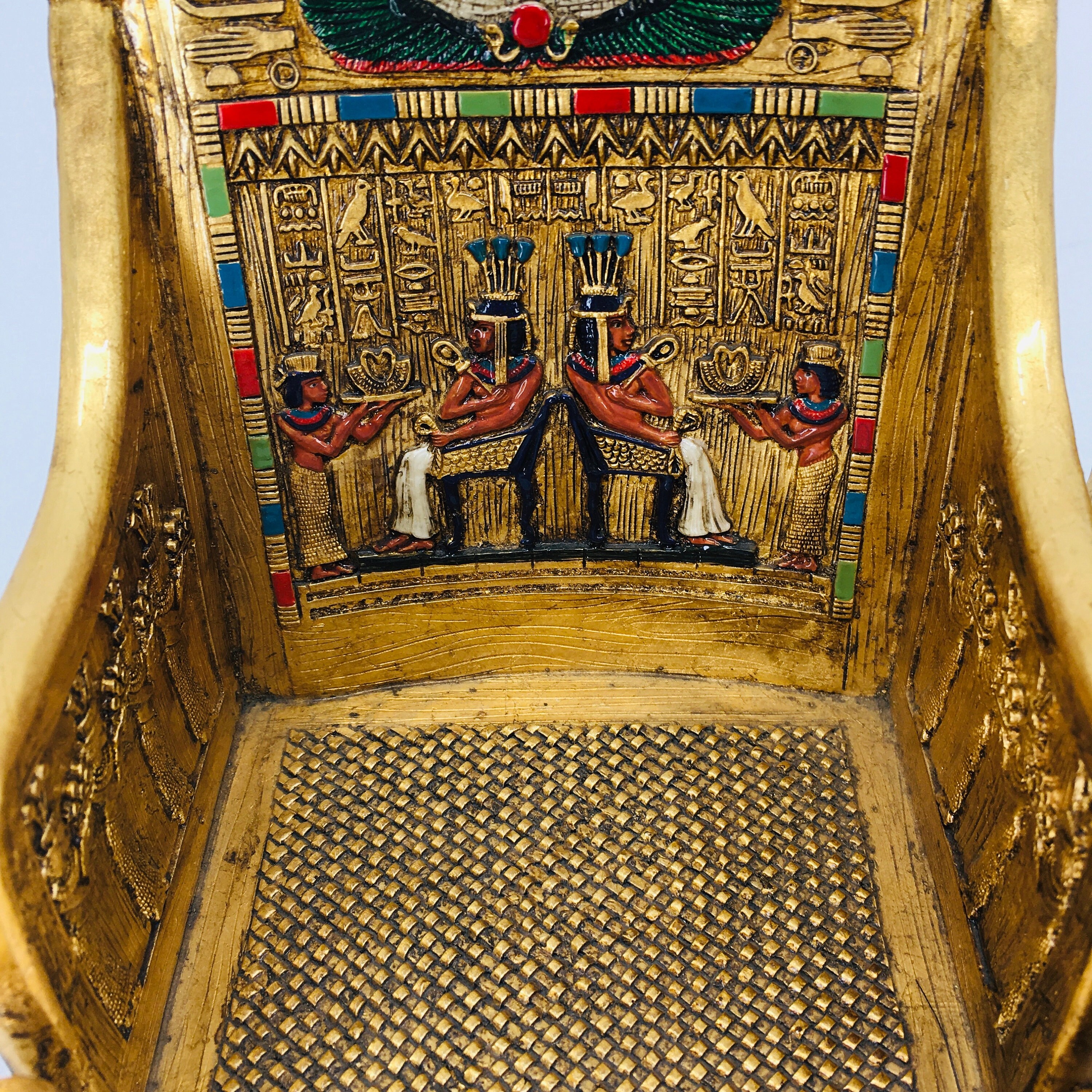 Throne of Princess Sitamun Jewelry Box | Ancient Egyptian Trinket Box ...
