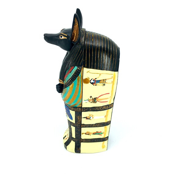 Anubis Coffin Jewelry Box | Ancient Egyptian God | Go… - Gem