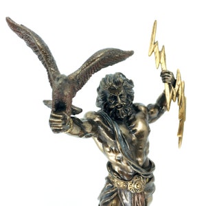 Handcrafted Zeus Statue – Greek God of Sky & Thunder | Limited Edition ...