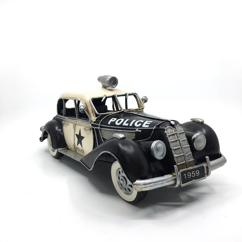 Classic Die-cast 1:12 Scale Police Model Car Cop Car - Etsy