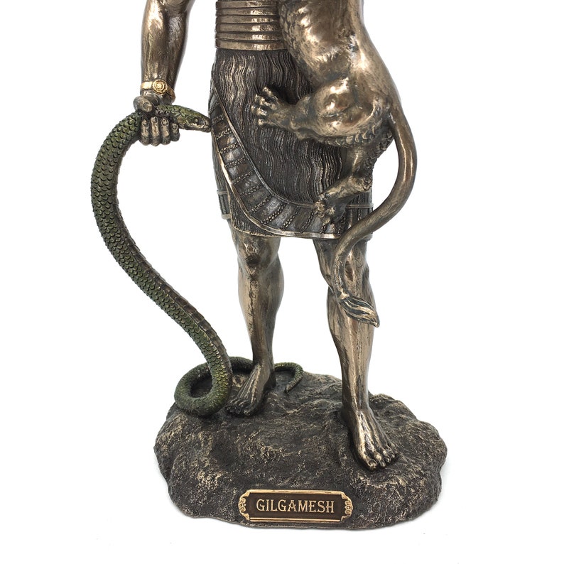 King of Uruk Gilgamesh Statue Ancient Mesopotamian Mythology - Etsy UK