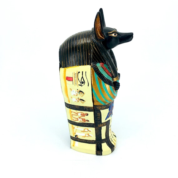 Anubis Coffin Jewelry Box | Ancient Egyptian God | Go… - Gem