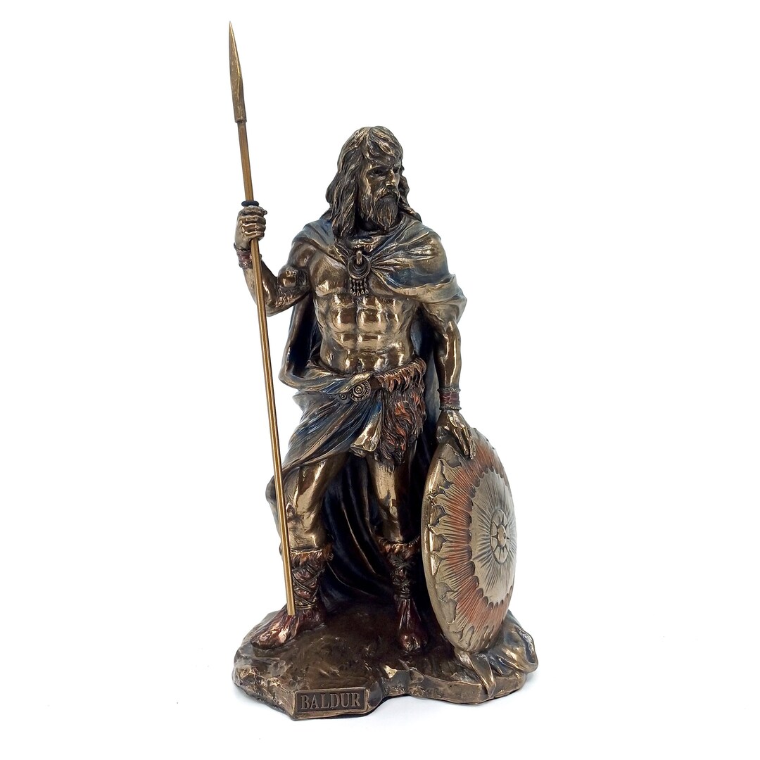 Baldur Statue – Norse God of Light Figurine, Viking Mythology Decor ...