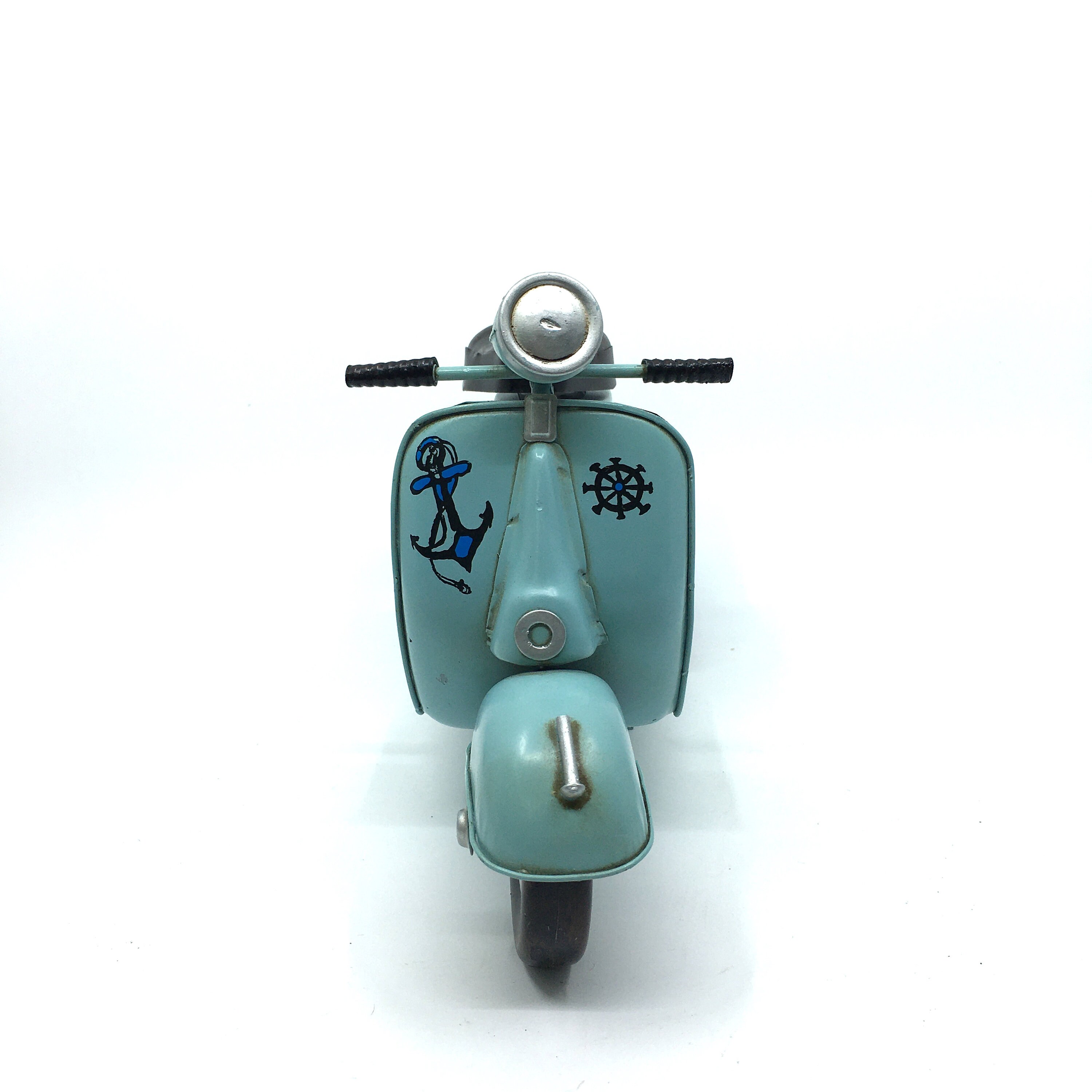 Vintage Italian Scooter Model | 1:12 Vespa Die-cast | Retro Metal ...