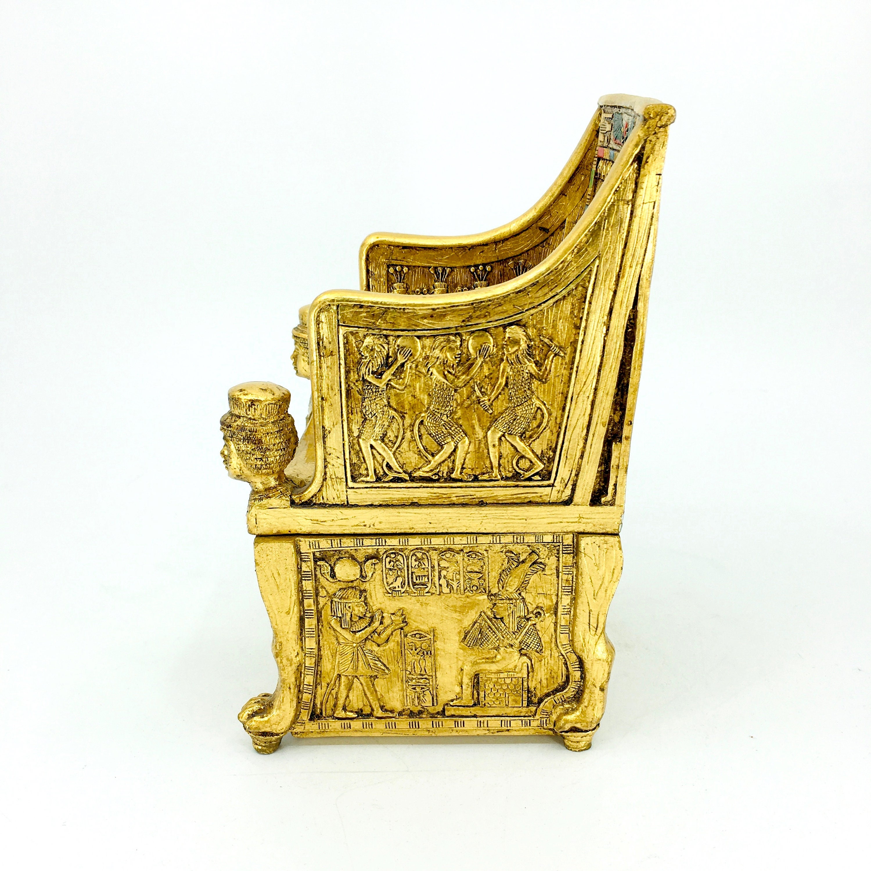 Throne of Princess Sitamun Jewelry Box | Ancient Egyptian Trinket Box ...