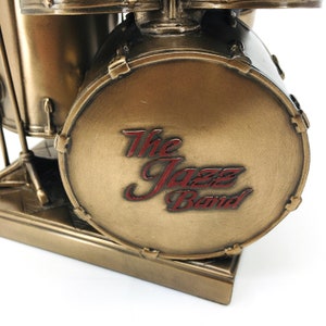 Male Jazz Drummer Statue | Jazz Music Decor | Musician Gift - Etsy