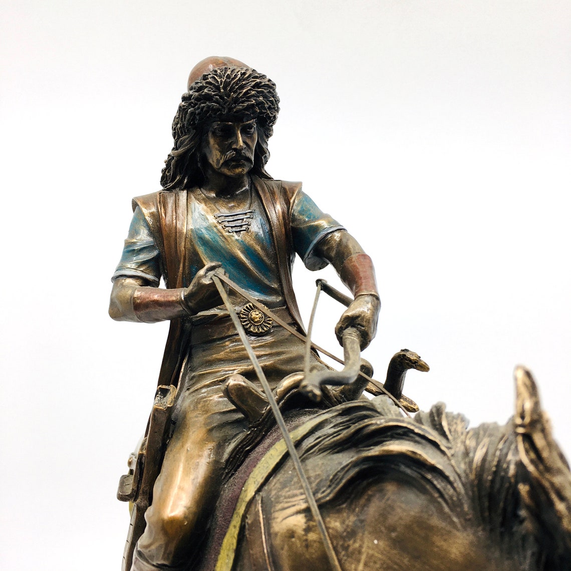 Mete Khan Statue Modu Chanyu Statue the Great Hun Empire - Etsy UK