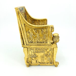 Throne of Princess Sitamun Jewelry Box | Ancient Egyptian Trinket Box ...