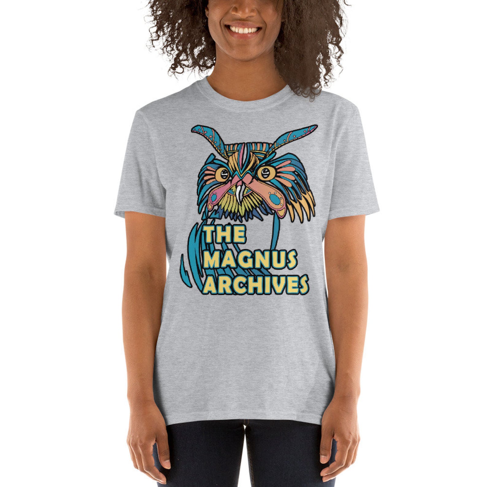 The Magnus Archives Colorful Owl T-shirt the Magnus Archives - Etsy UK