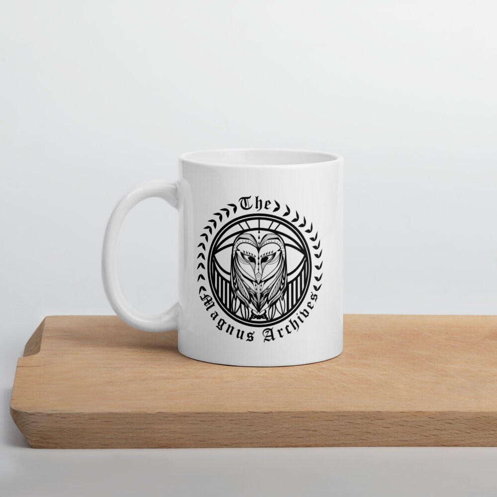 Magnus Archives Mug | the Magnus Archives Podcast Gift | Owl Design - Etsy