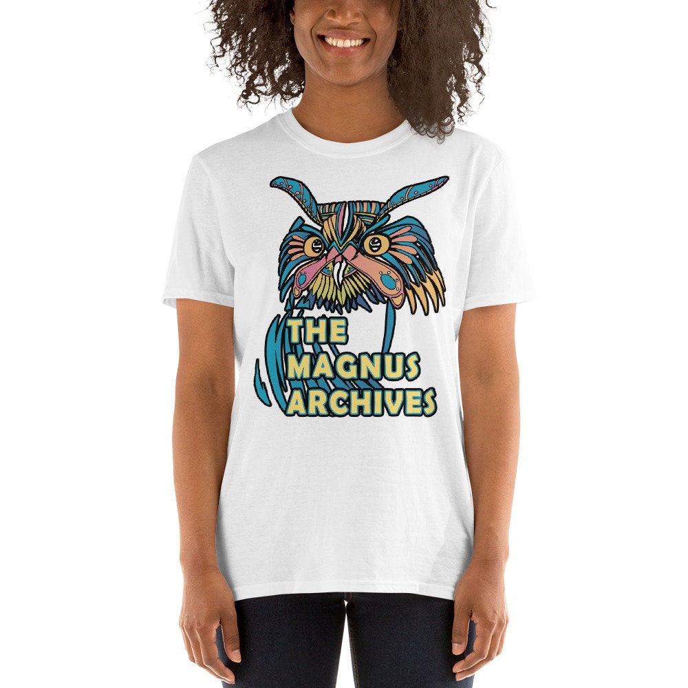 The Magnus Archives Colorful Owl T-shirt the Magnus Archives - Etsy UK