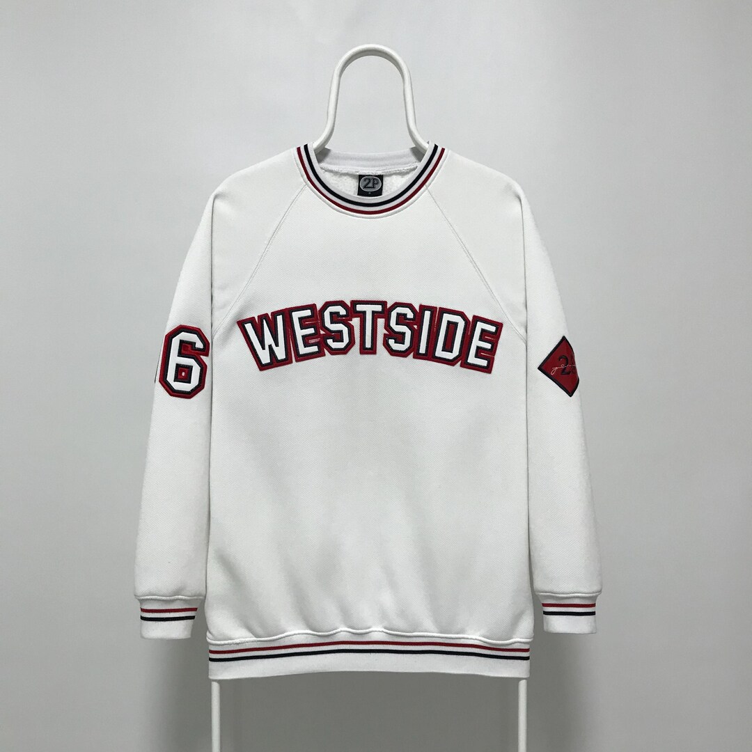 2PAC TUPAC SHAKUR WESTSIDE 96 Vintage Sweatshirt Crewneck Rap Tee Band ...