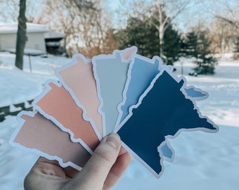 Minneapolis Skyline Vinyl Sticker - Etsy