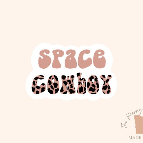 Space Cowboy Sticker - Etsy