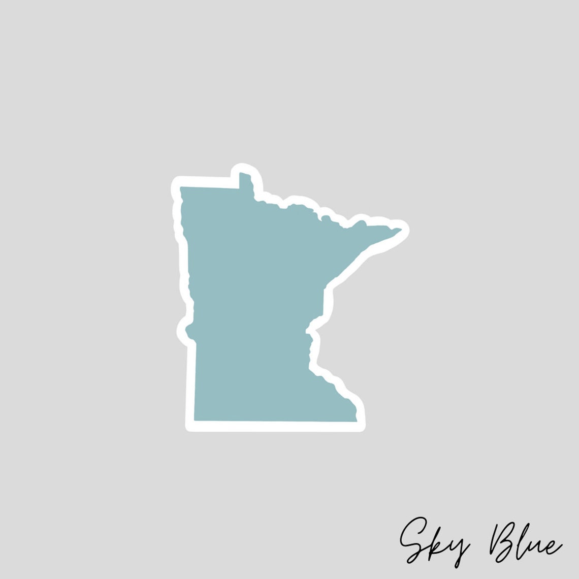 Minnesota Sticker MN Sticker Minneapolis Sticker Up | Etsy