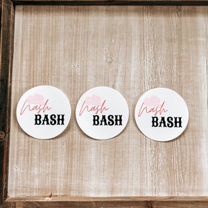 Nash Bash Sticker, Nashville Bachelorette Party, Nashville Bachelorette ...