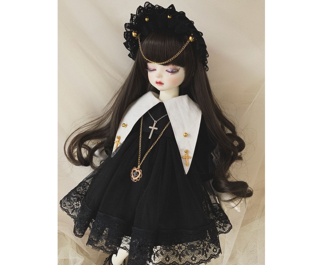 1/4 1/3 1/6 BJD Clothes 15cm 20cm 40cm Cotton Doll Dress Suit Sd Doll ...