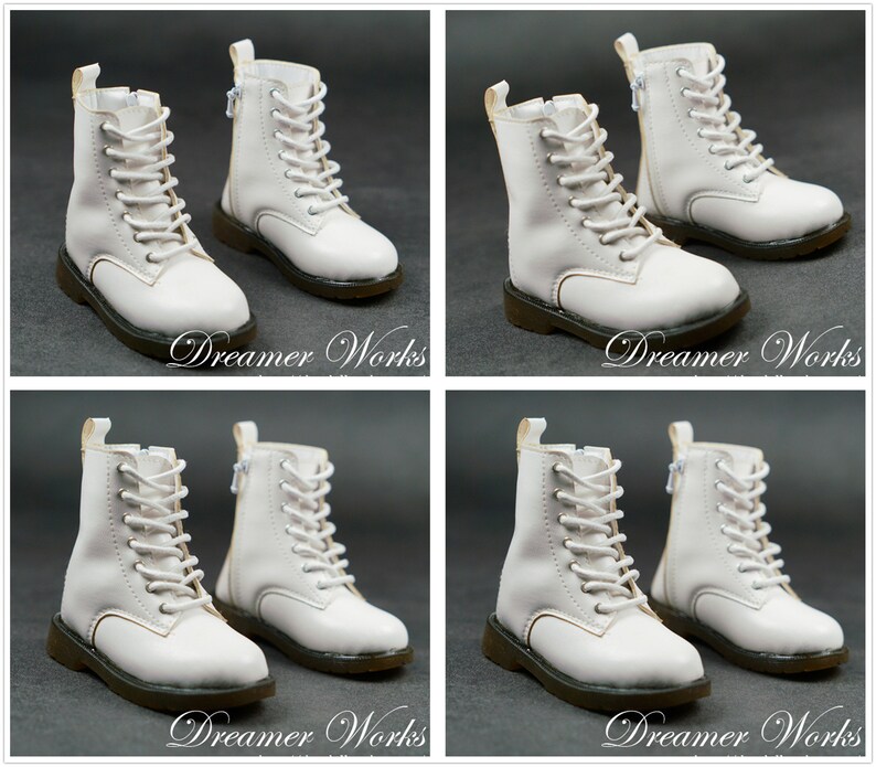 BJD Doll Lace up Ankle Boots Uncle Military Boots 1/3 BJD - Etsy