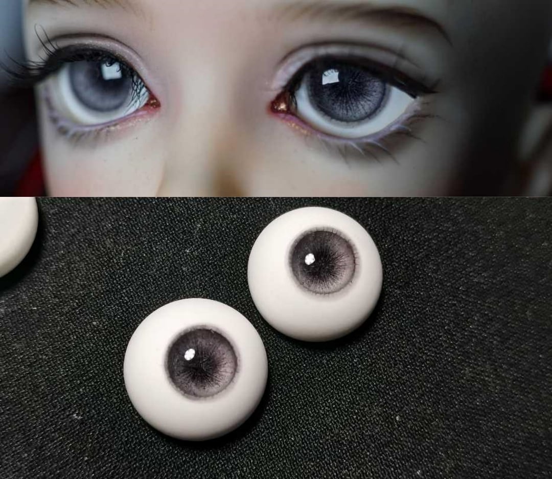 Doll Eyes Resin Eyes Safety Eyes for Dolls Accessories,realistic Eyes 1 ...