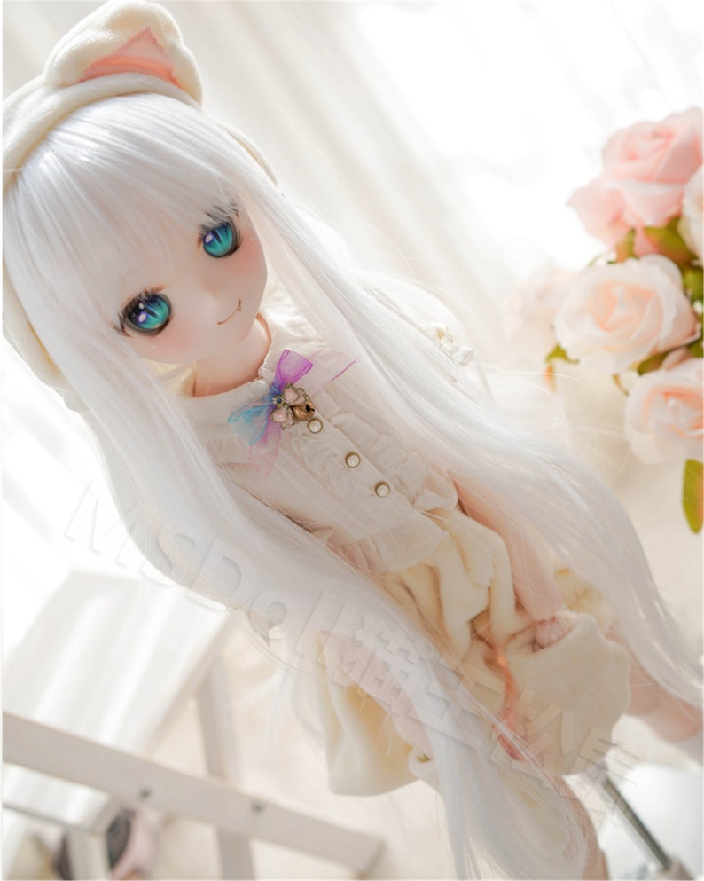 1/3 1/4 1/6 BJD Wig Long Curly Hair Wavy Wigs Long SD Msd Yosd - Etsy