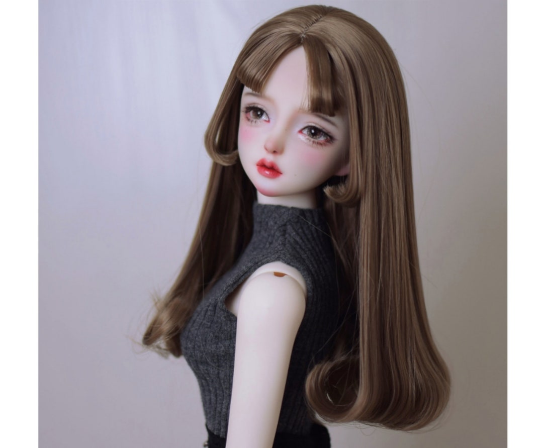 17 Colors 1/3 1/4 1/6 1/8 Blythe BJD Hair Wig Heat Resistant Elegant ...