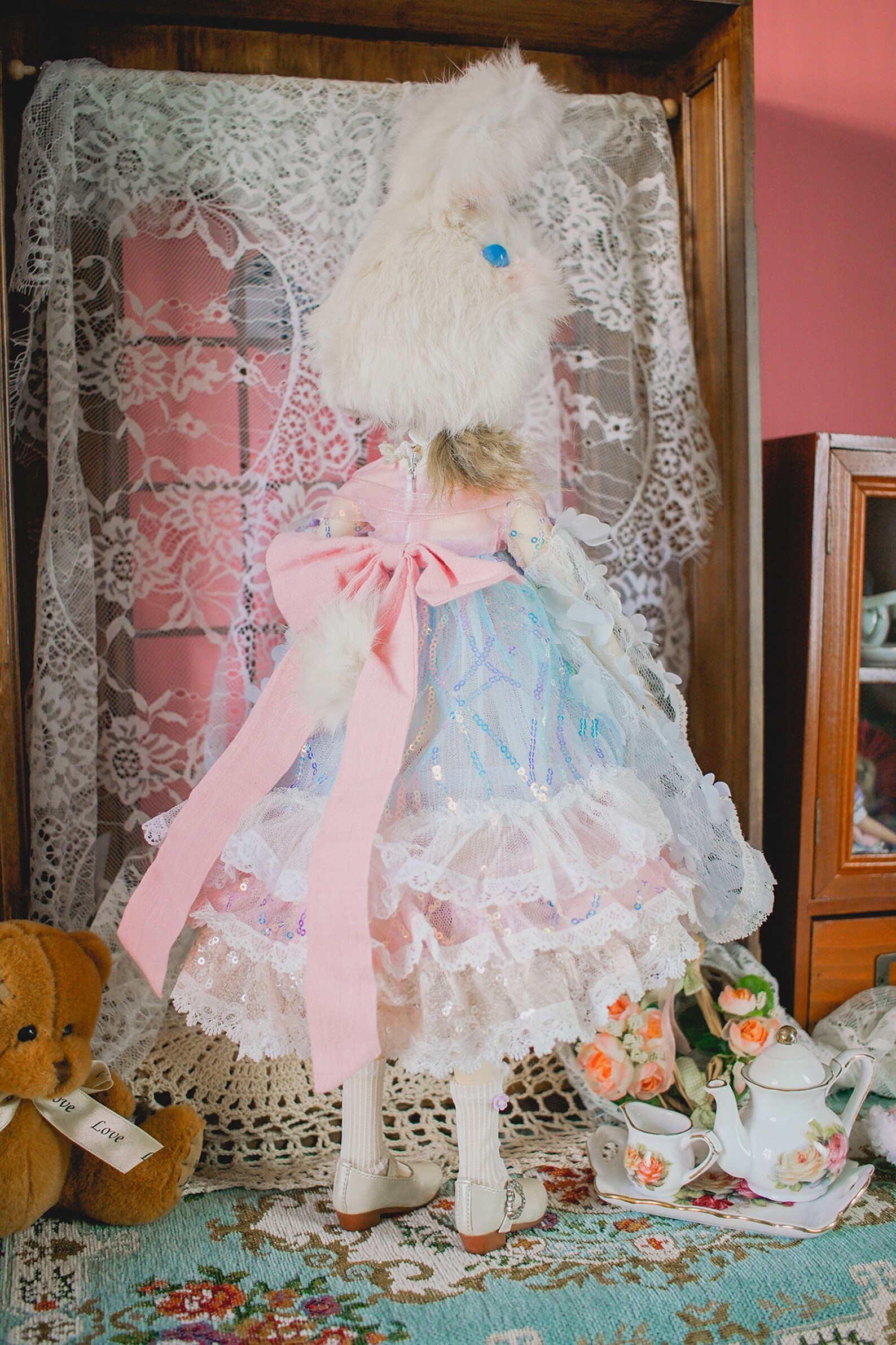 1/4 1/3 1/6 BJD Rabbit Clothes Doll Dress Suit Sd Doll Fashion | Etsy