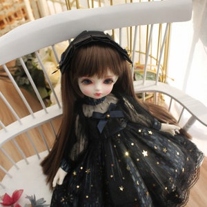 1/4 1/3 1/6 BJD Clothes 15cm 20cm 40cm Cotton Doll Dress Suit Sd Doll ...