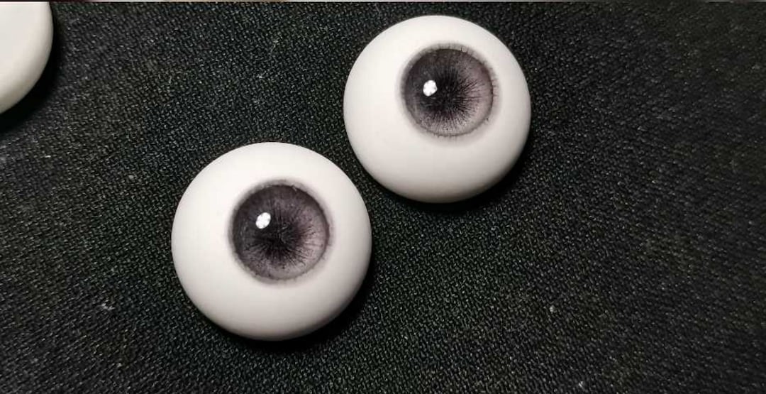 Doll Eyes Resin Eyes Safety Eyes for Dolls Accessories,realistic Eyes 1 ...