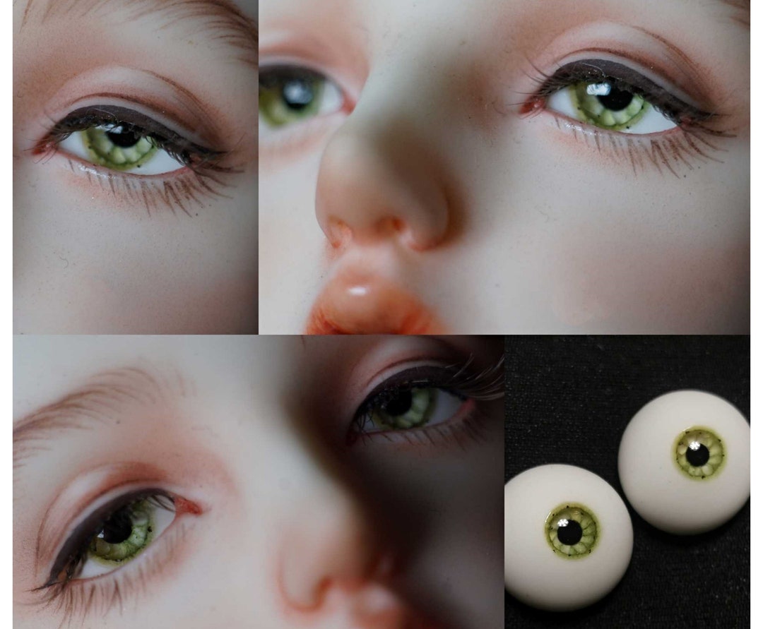 Bjd Custom Resin Eyes Realistic Doll Eyes,resin Bjd Eyes 8mm 24mm ...
