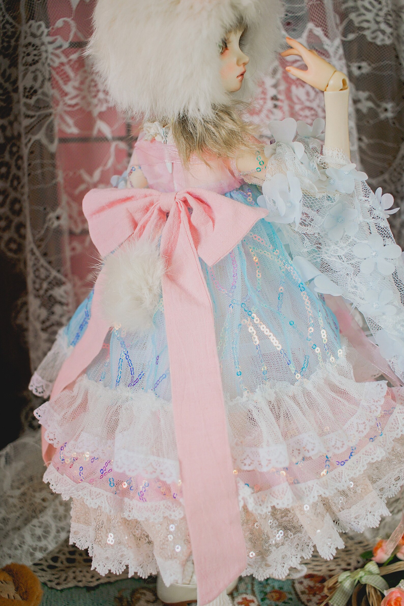 1/4 1/3 1/6 BJD Rabbit Clothes Doll Dress Suit Sd Doll Fashion | Etsy