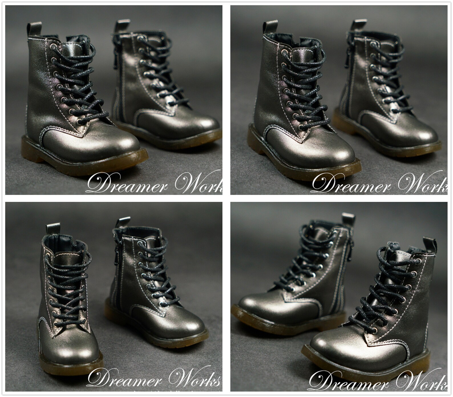 BJD Doll Lace up Ankle Boots Uncle Military Boots 1/3 BJD - Etsy