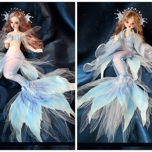 Mermaid Bjd Doll - Etsy