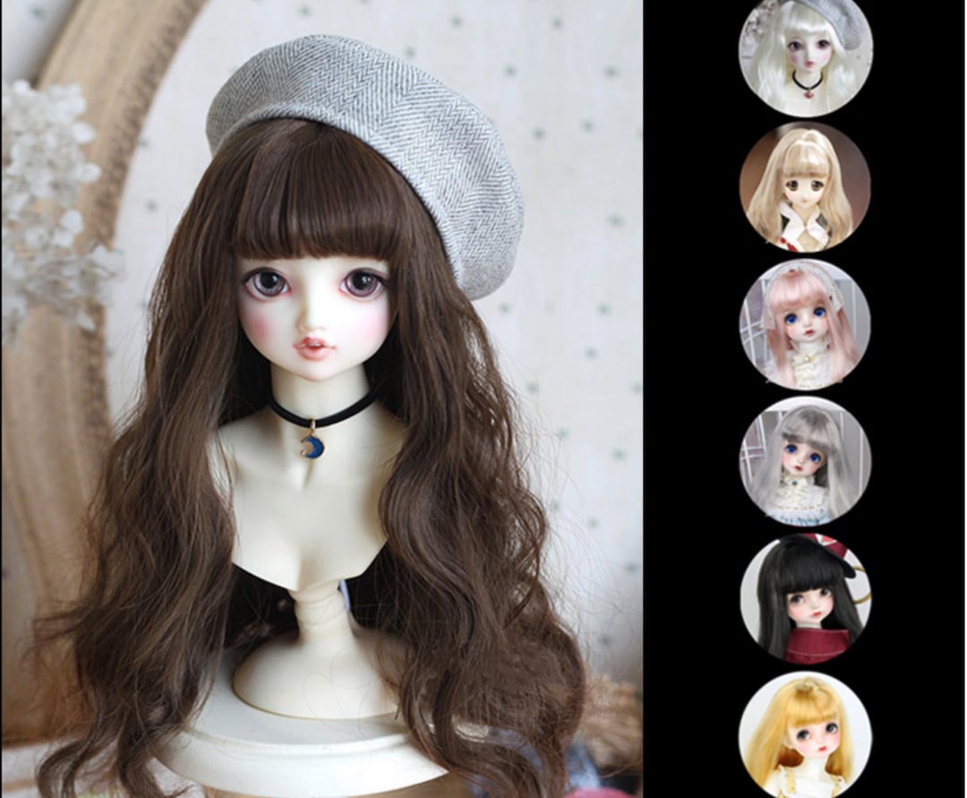1/3 1/4 1/6 1/8 BJD Wig Long Doll Wig for Blythe Sd/msd/minifee/yosd ...