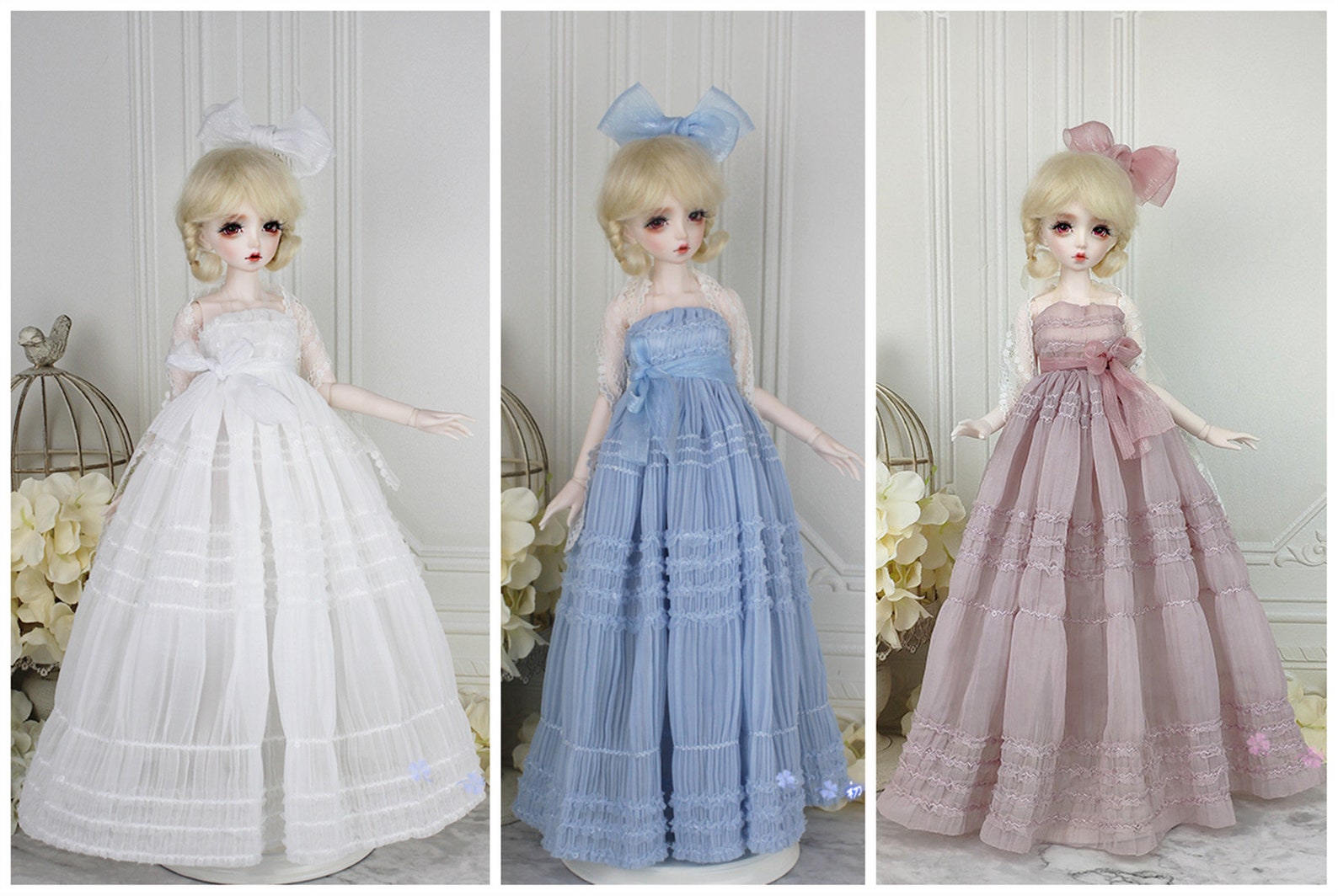 Royal Vintage BJD Clothes Lolita Dress Bjd Outfit for 1/3 1/4 | Etsy