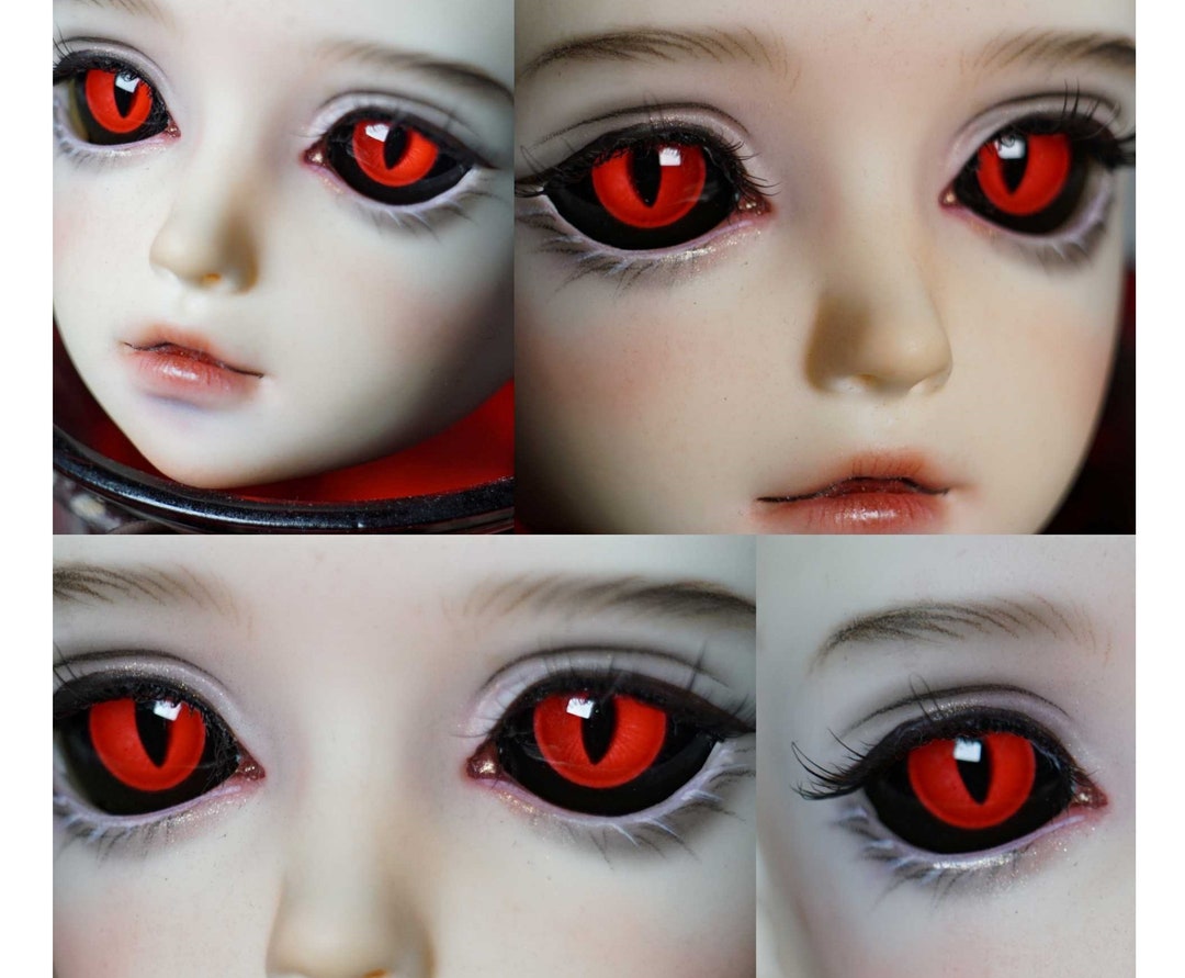Bjd Handmade Pupil 6mm 8mm 10mm 12mm 14mm 16mm 18mm 20mm 22mm 24mm Safety Eyes Normal Iris and ...