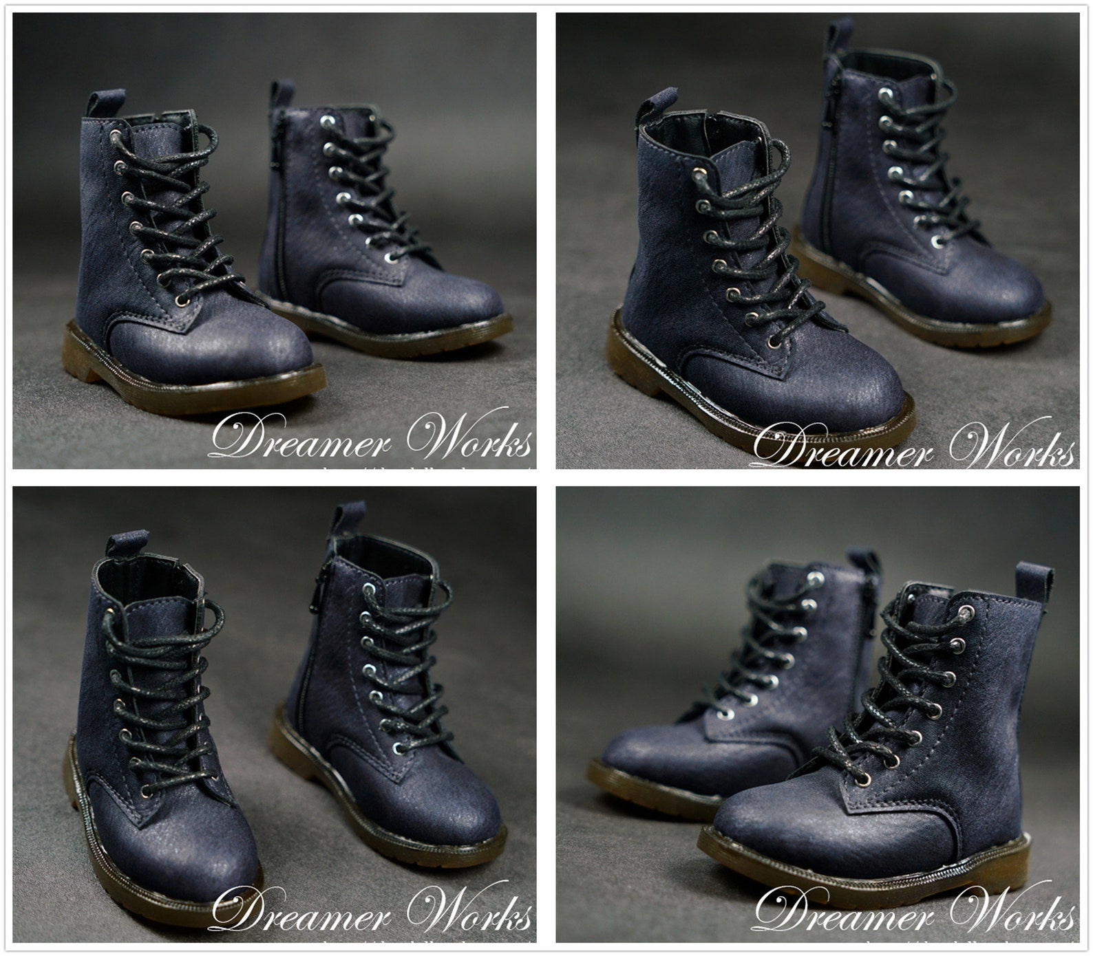 BJD Doll Lace up Ankle Boots Uncle Military Boots 1/3 BJD - Etsy