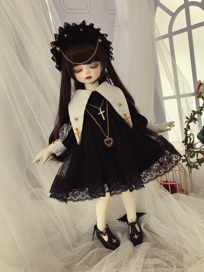 1/4 1/3 1/6 BJD Clothes 15cm 20cm 40cm Cotton Doll Dress Suit | Etsy