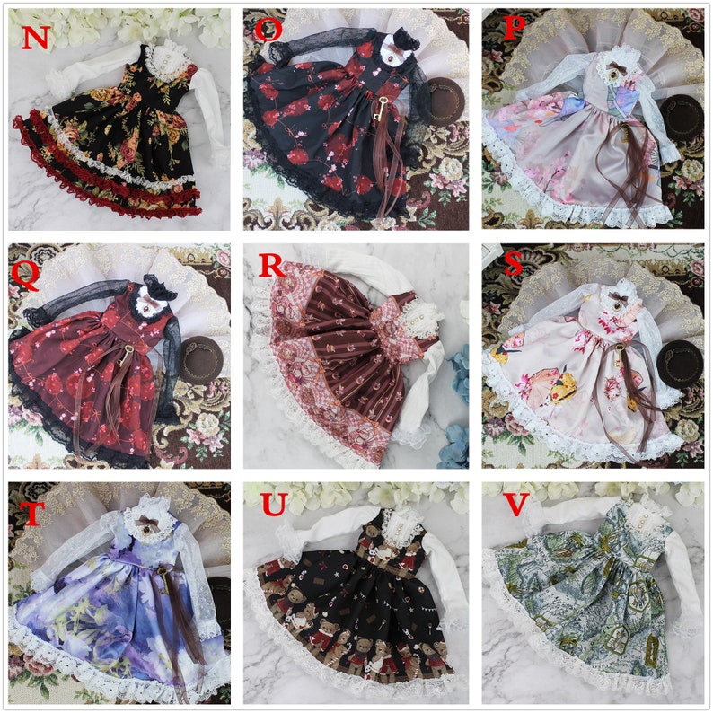 BJD Clothes SD Doll Dress 1/3 1/4 1/6 Fashion Bjd Dress Bjd - Etsy