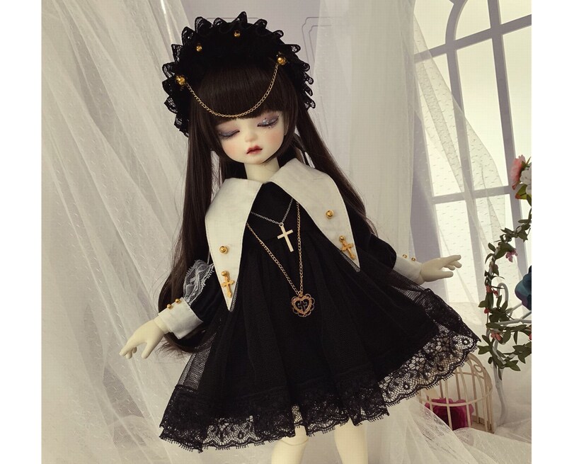 1/4 1/3 1/6 BJD Clothes 15cm 20cm 40cm Cotton Doll Dress Suit | Etsy