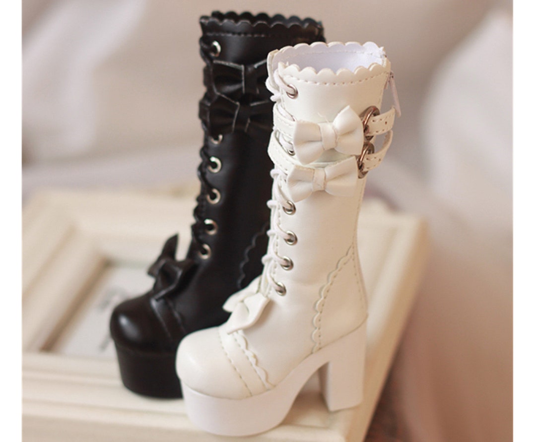 1/4 BJD High Heel Boots 1/3 Leather Bjd Boots Doll Shoes SD Boots Bjd ...