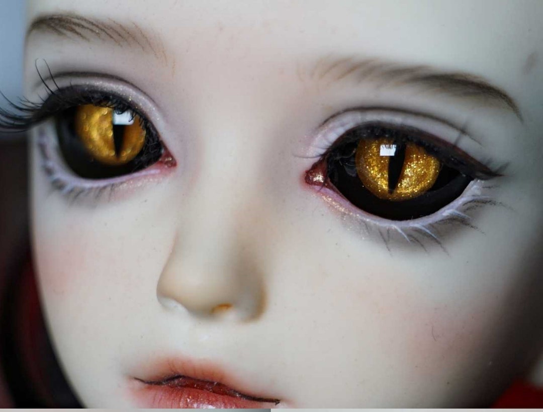 BJD Gold Beast Resin Doll Eyes: Devil Pupil, 8-24mm - Etsy