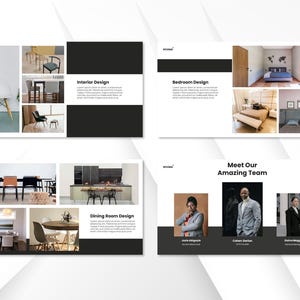 30 Slide Unique Furniture Presentation Template Creative - Etsy