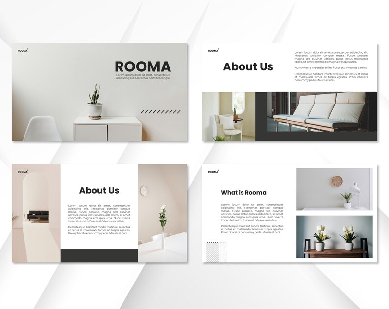 30 Slide Unique Furniture Presentation Template Creative - Etsy